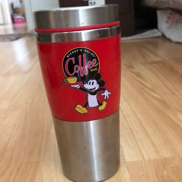 Disney | Dining | Vintage Disney Mickey Mouse Travel Mug | Poshmark